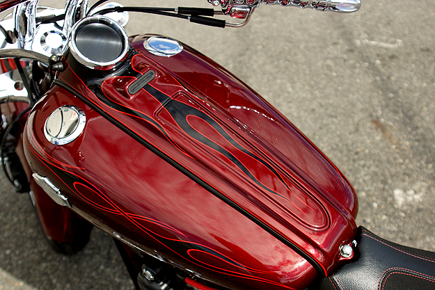 ハーレーオールペイント ソフテイル 08 FXCWC ｜ サードアイ カスタムペイント＆デザイン